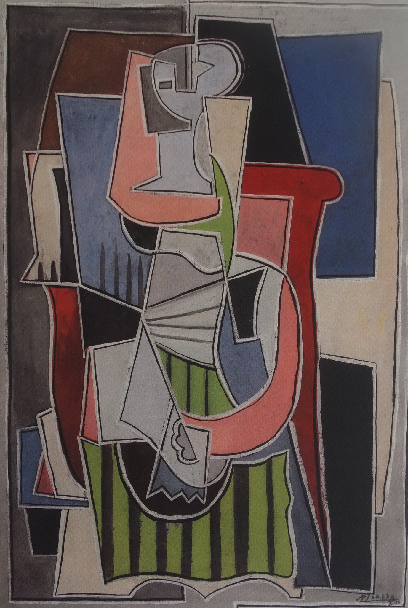 Fine Cubist Limited Edition Print Portrait of a Woman, Pablo Picasso ...