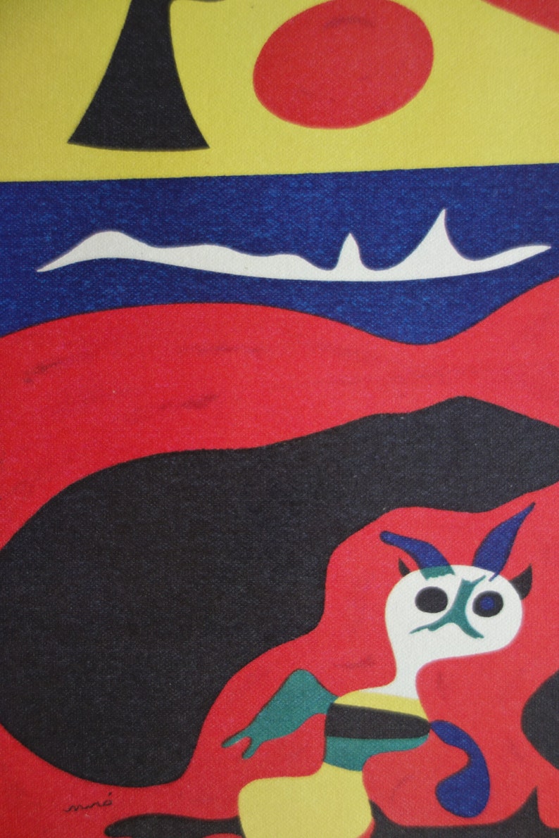 Fine Surrealist Limited Edition Print Joan Miro Signed & - Etsy