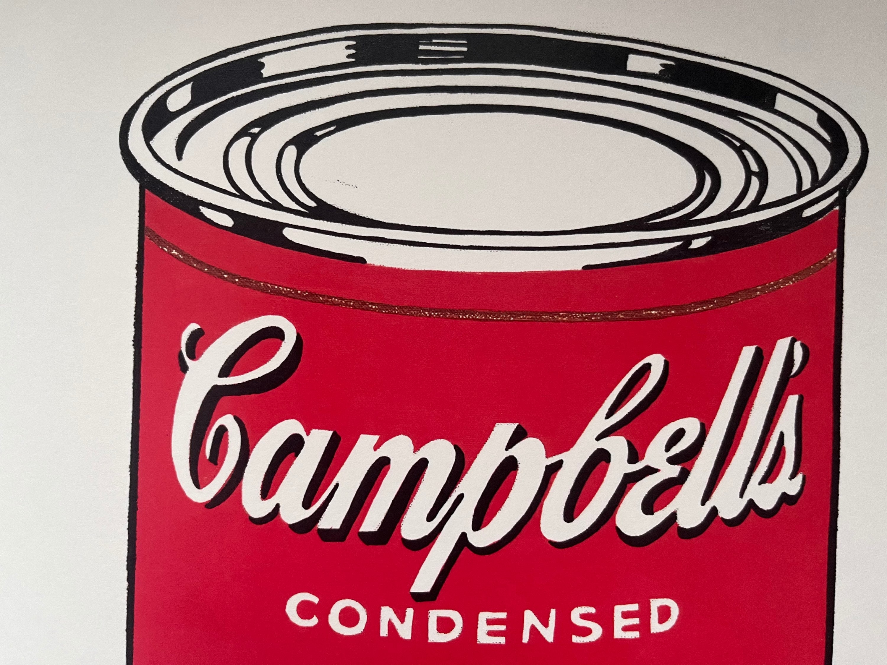 Fine Pop Art Limited Edition Print Campbells Soup Can, Andy Warhol ...