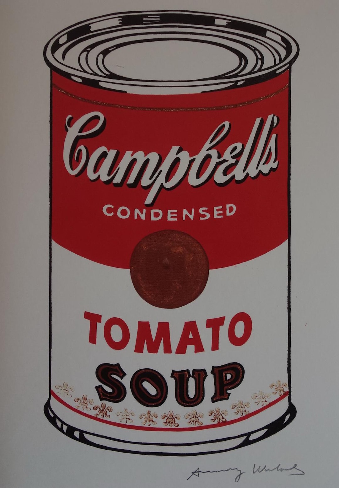 Fine Pop Art Limited Edition Print – Campbell’s Soup Can, Andy Warhol ...