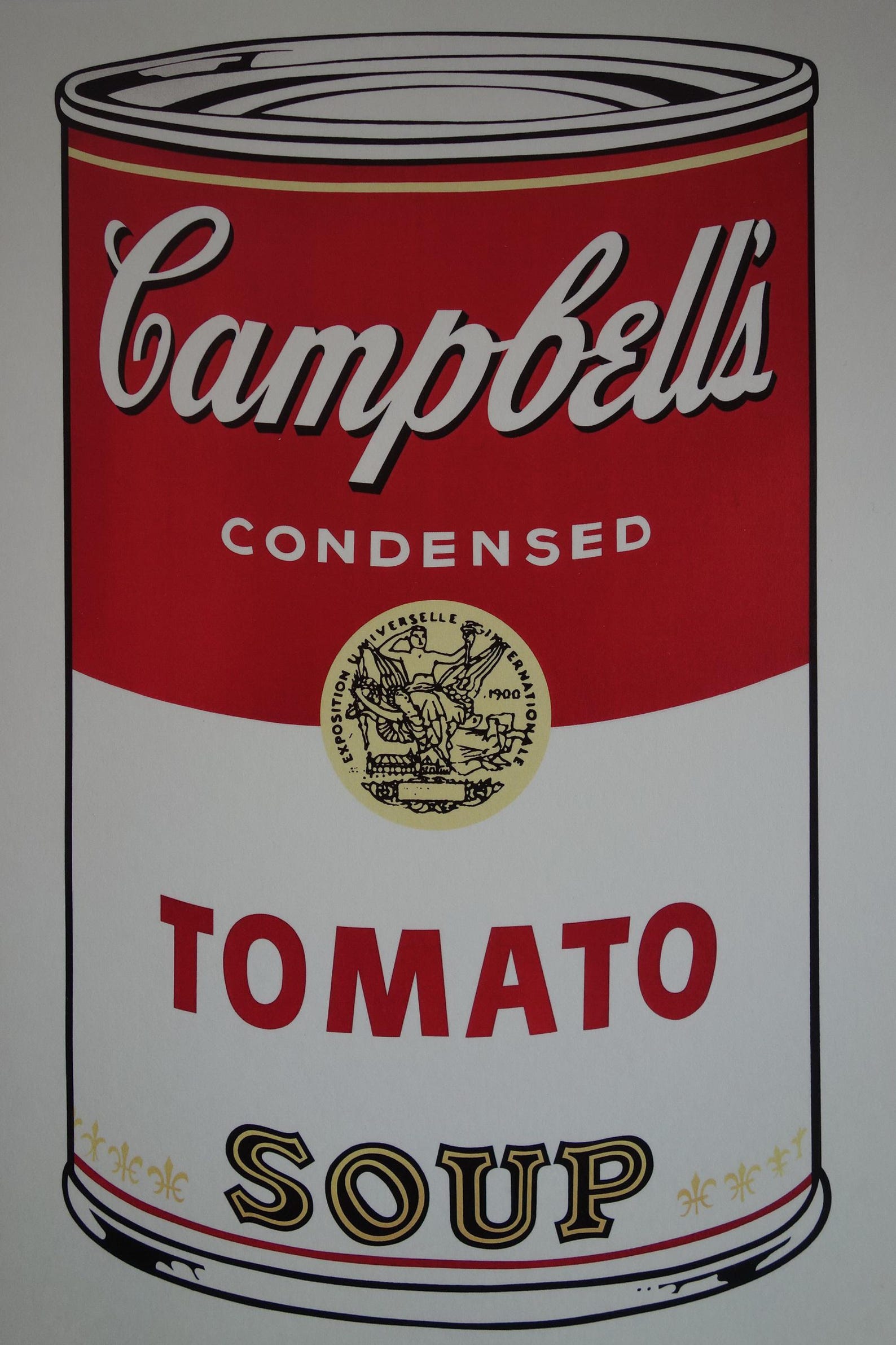 Fine Pop Art Limited Edition Print – Campbell’s Soup Can, Andy Warhol ...