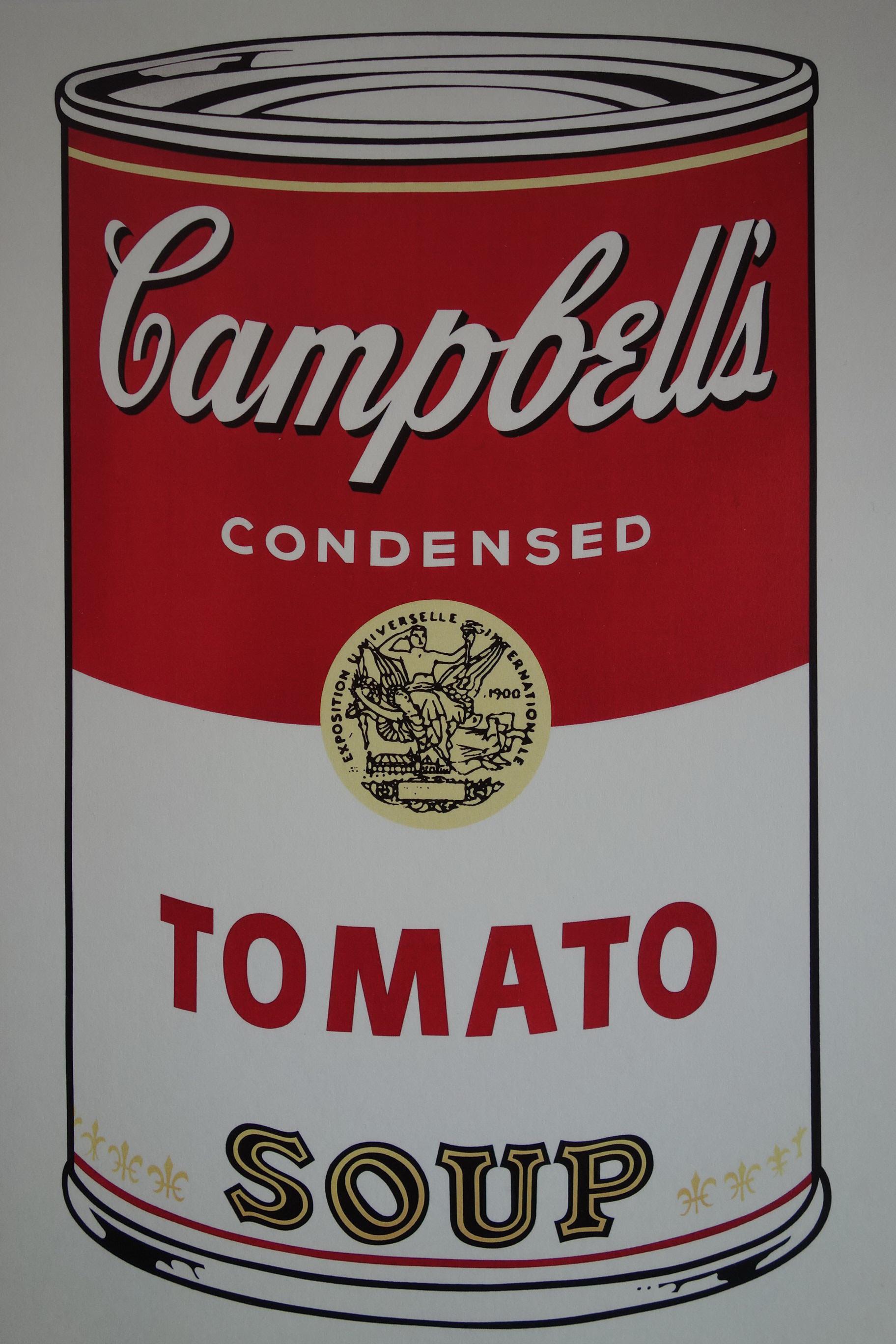 Fine Pop Art Limited Edition Print – Campbell’s Soup Can, Andy Warhol ...
