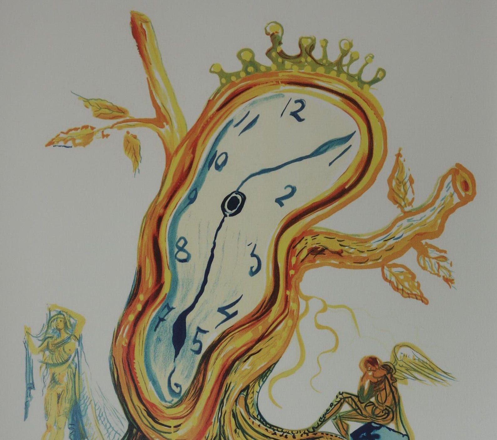 Fine Surrealist Limited Edition Print, Surreal Soft Watch, Salvador ...
