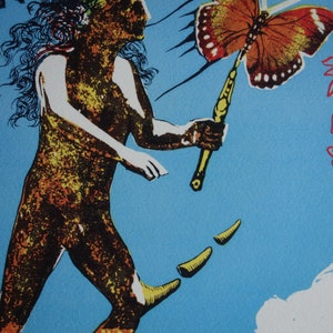 Fine Surrealist Limited Edition Print, Butterfly Man, Salvador Dali ...