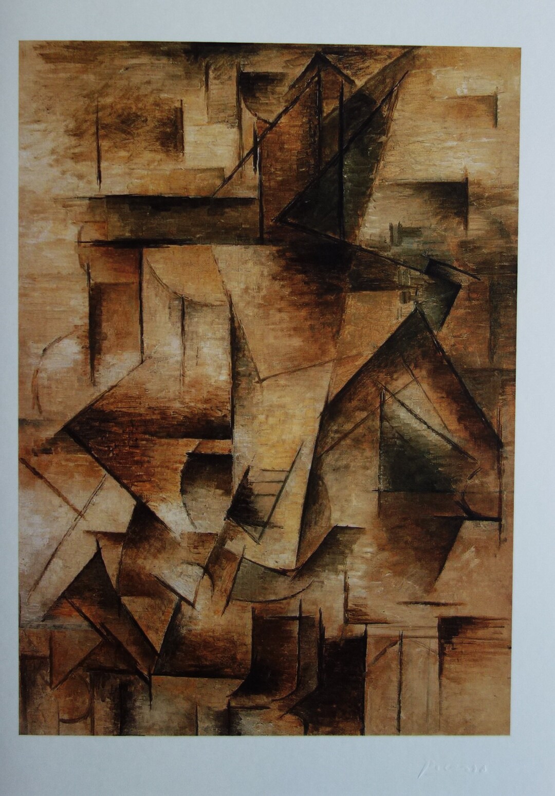 Fine Cubist Limited Edition Print - Cubism Period Portrait - Femme ...