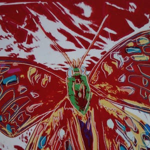 Fine Pop Art Limited Edition Print - Animal Series - Butterfly, Andy ...