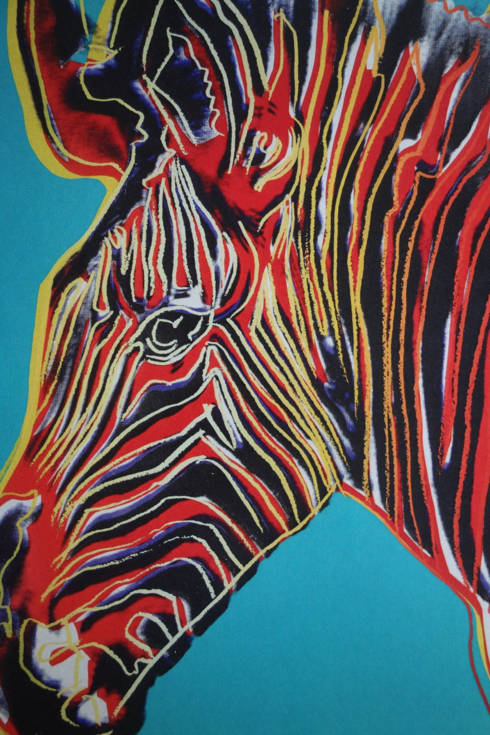 Fine Pop Art Limited Edition Print - Animal Series - Zabra, Andy Warhol ...