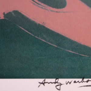 Fine Pop Art Shoes Print - Andy Warhol, Stamp Signed & Stamped With ...