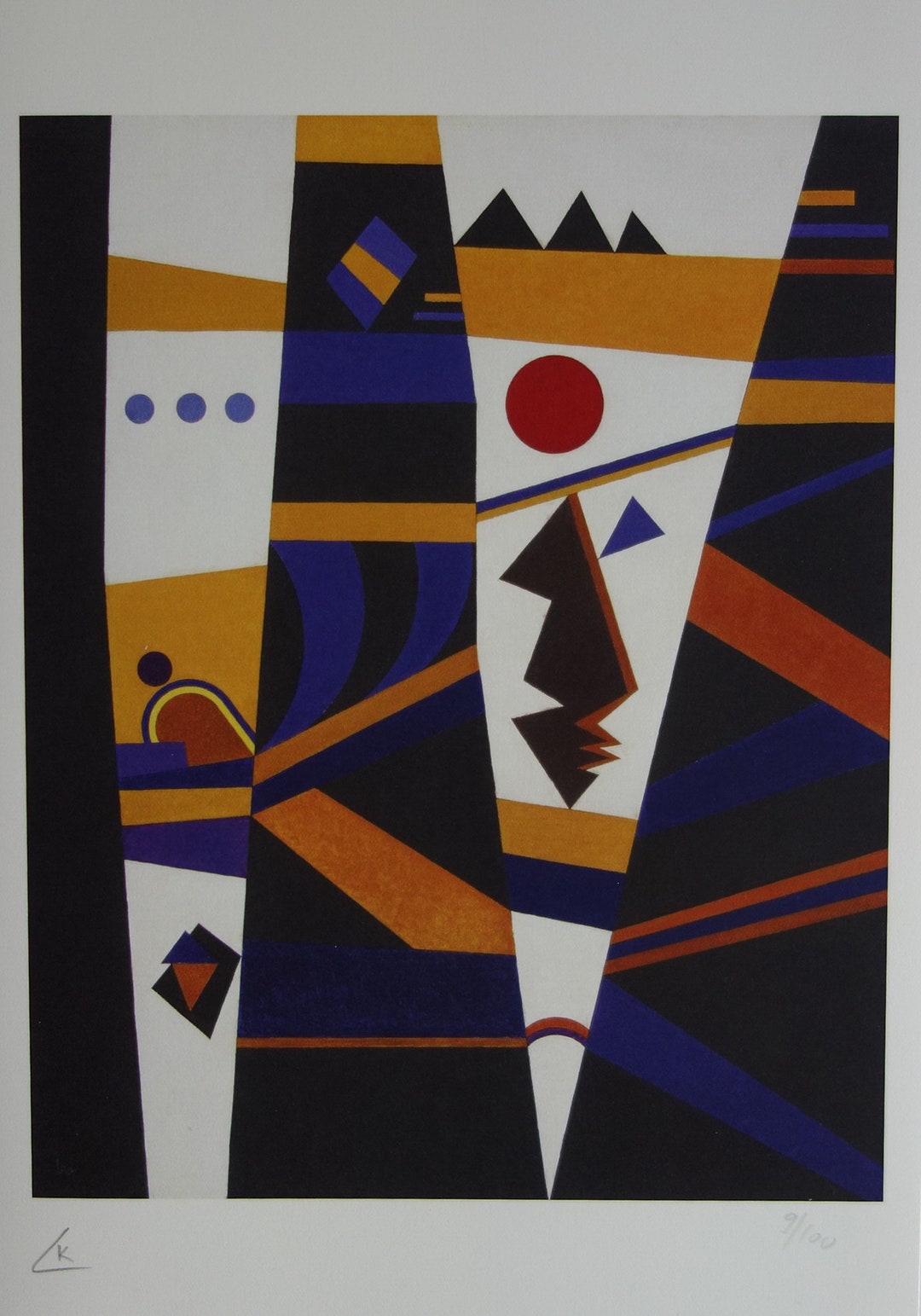 Fine Limited Edition Print – Abstract Composition, Wassily Kandinsky ...