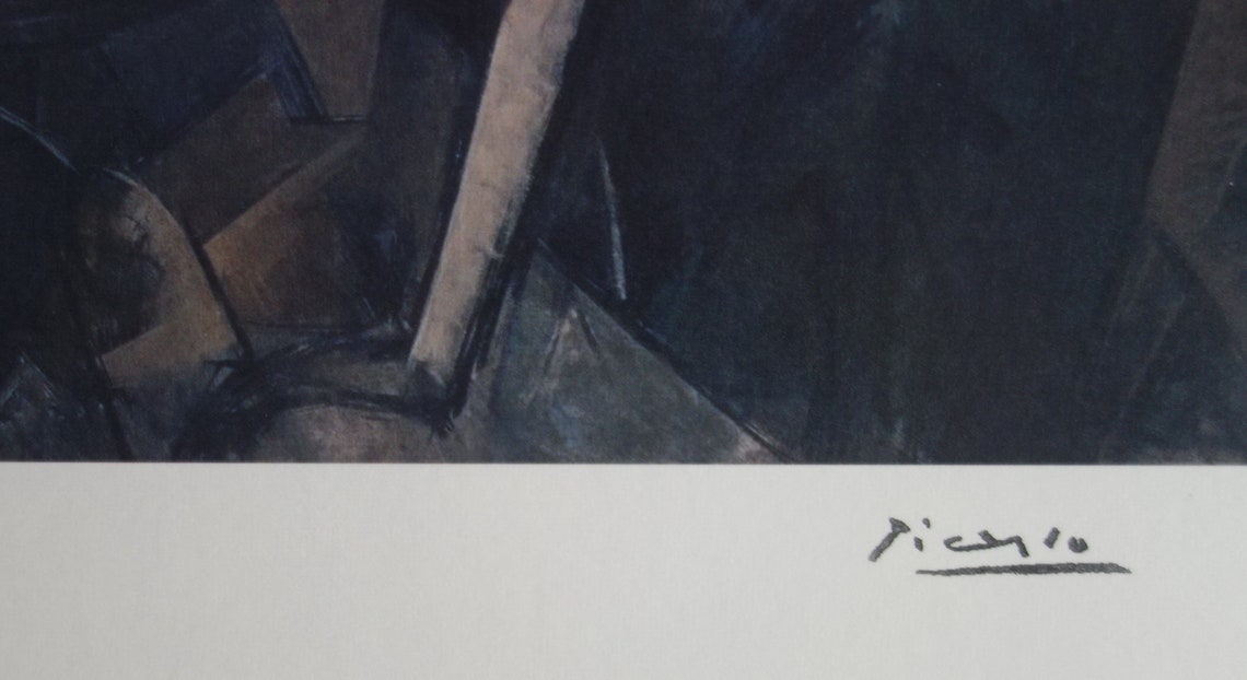 Fine Cubist Limited Edition Print - Cubism Period Portrait - Femme ...