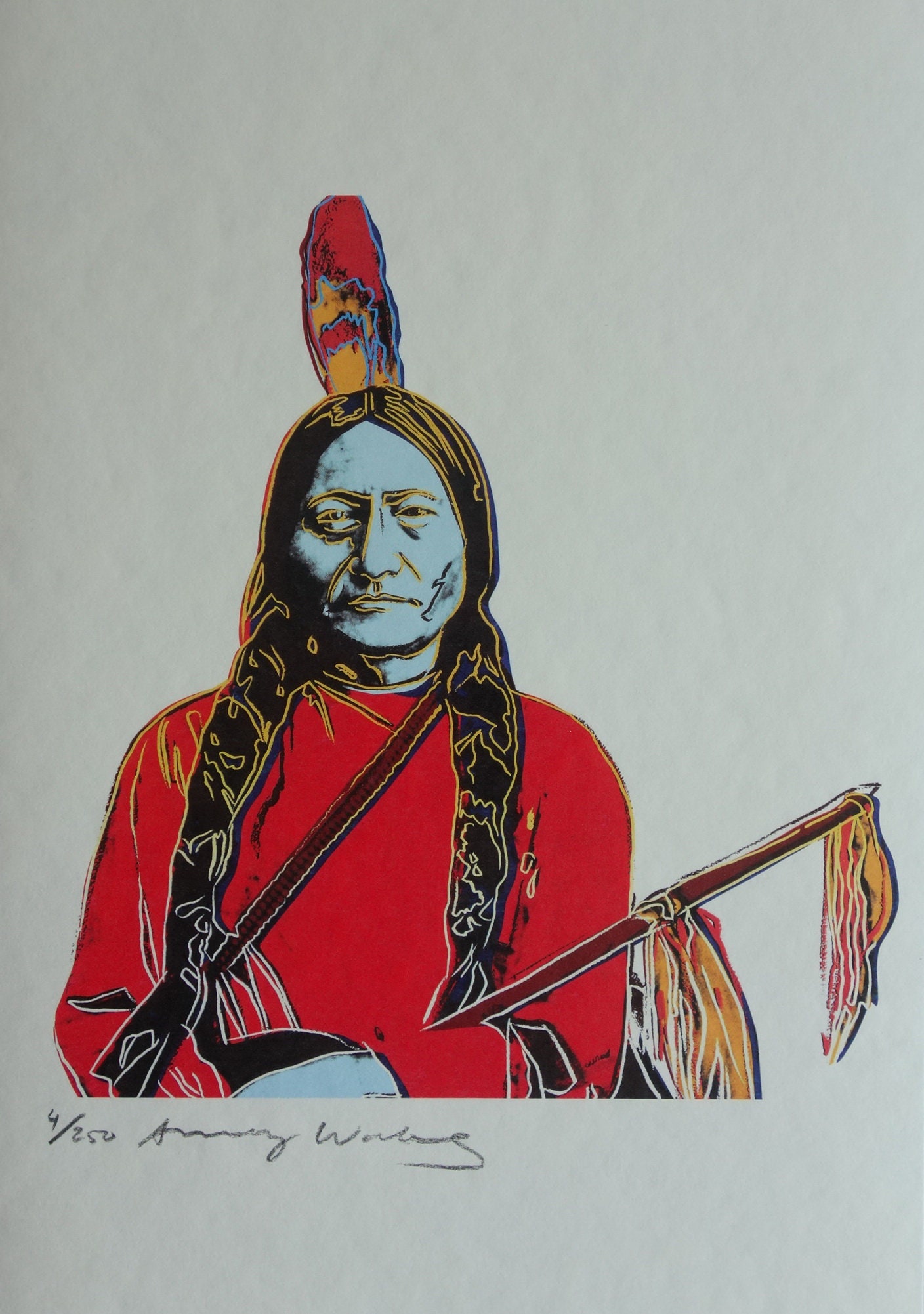 Fine Pop Art Limited Edition Print Western Cowboys Andy - Etsy