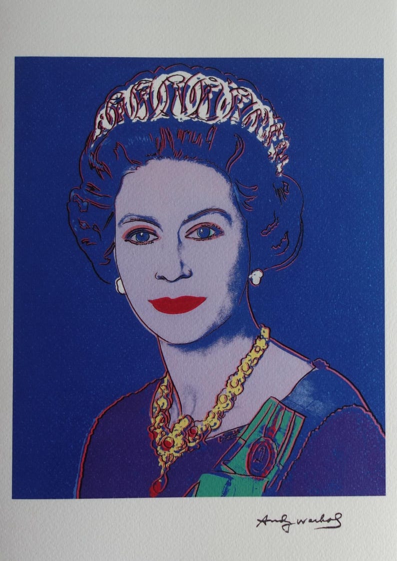 Fine Pop Art Limited Edition Print – Celebrity Portrait Series - Queen ...