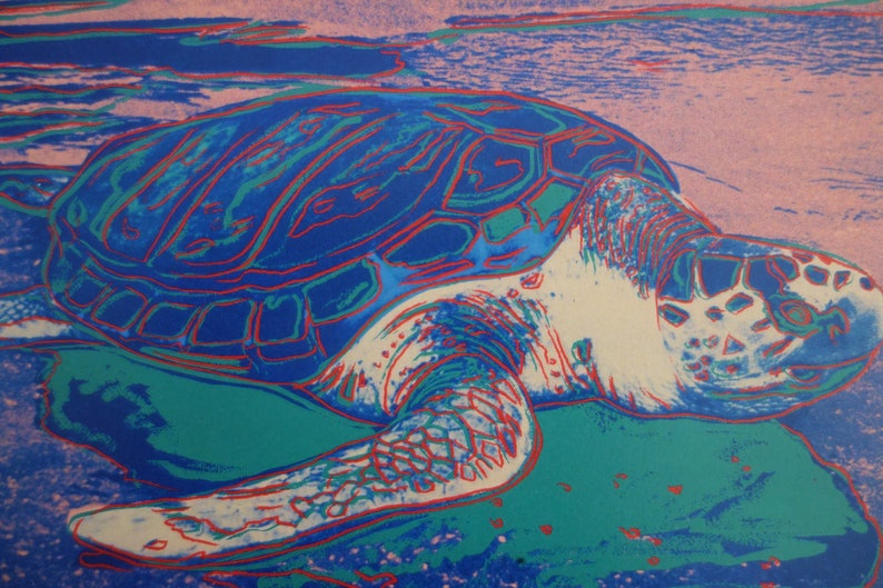 Fine Pop Art Limited Edition Print Animal Series Turtle - Etsy