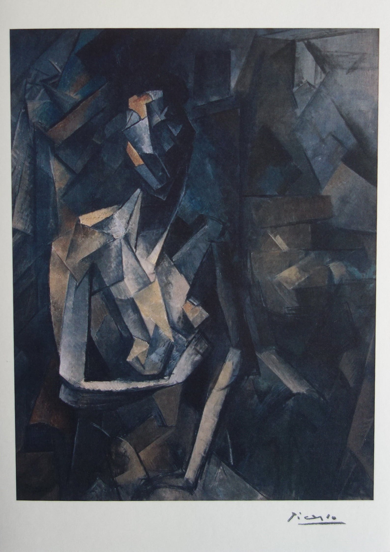 Fine Cubist Limited Edition Print - Cubism Period Portrait - Femme ...