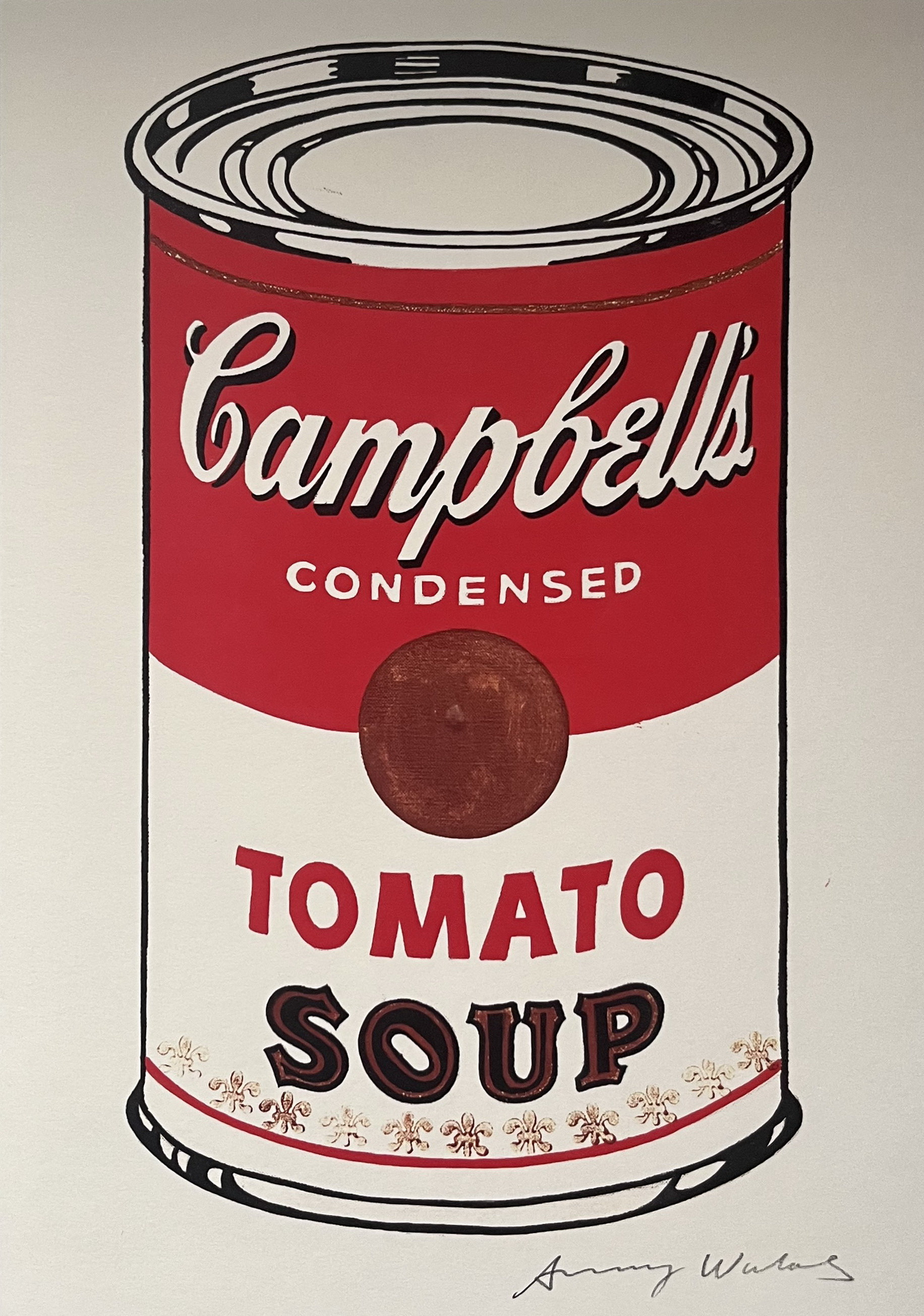 Fine Pop Art Limited Edition Print Campbells Soup Can, Andy Warhol ...