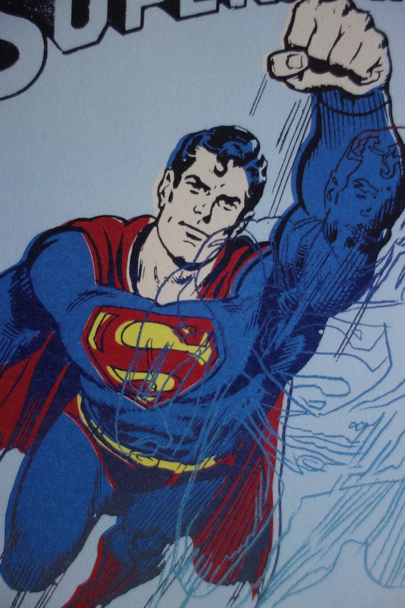 Superman Pop Art Andy Warhol