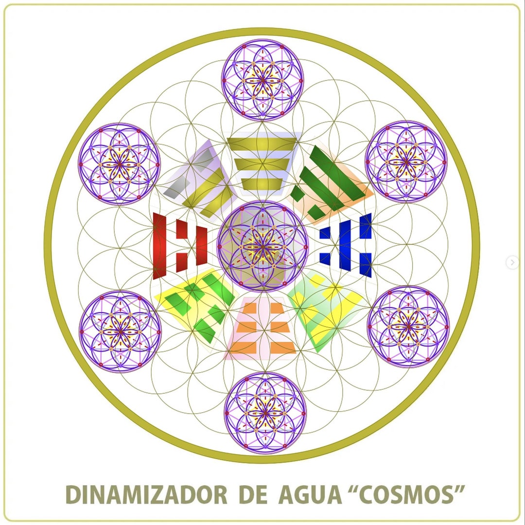 Sacred Geometry cosmos Water Dynamizer - Etsy