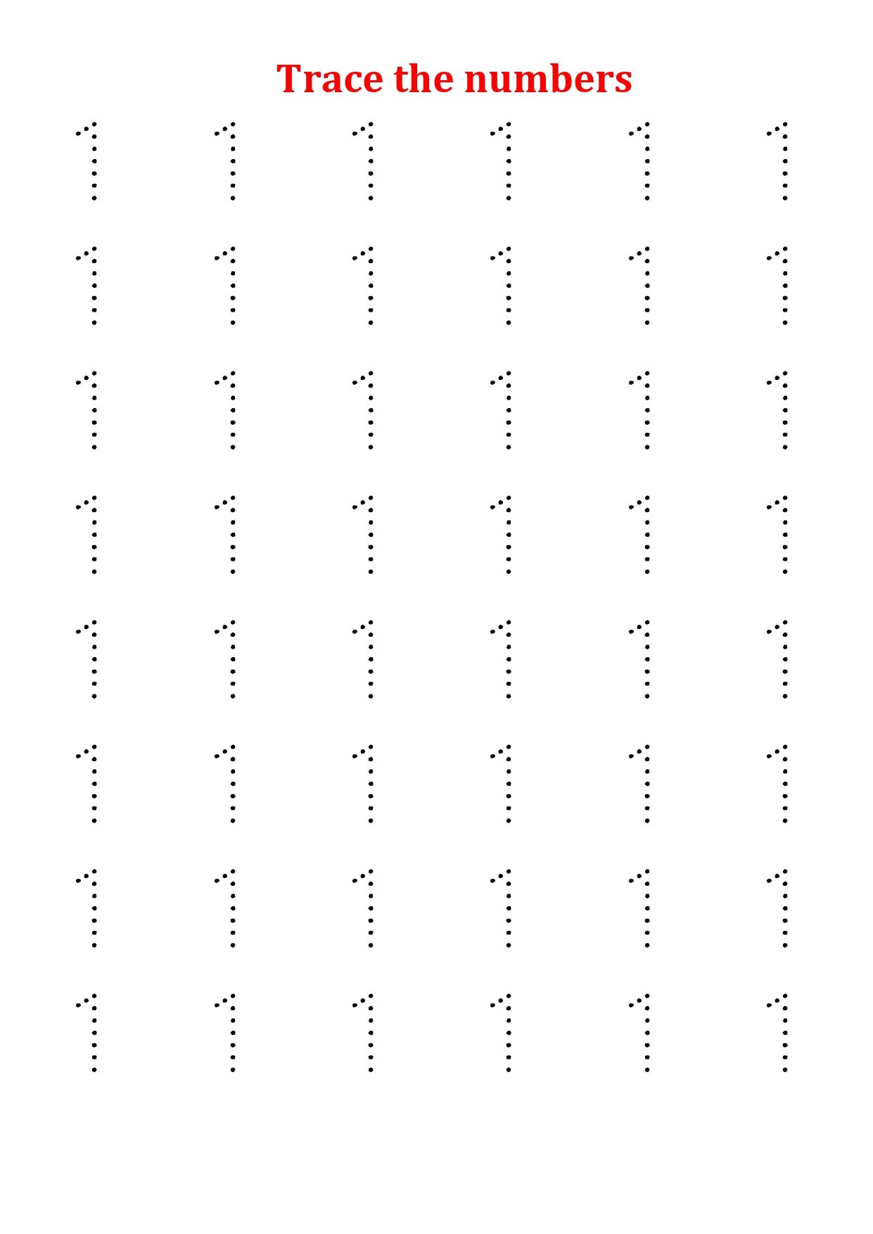 1 to 100 Number and Names Tracing Worksheets - Printable - Homeschool ...