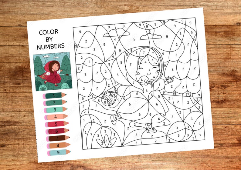 Color by Number Coloring Pages, Unleash Your Creativity With Fun and ...
