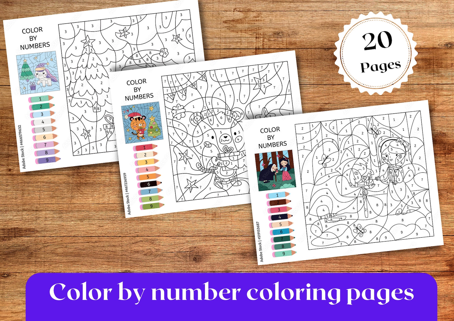 Color by Number Coloring Pages, Unleash Your Creativity With Fun and ...