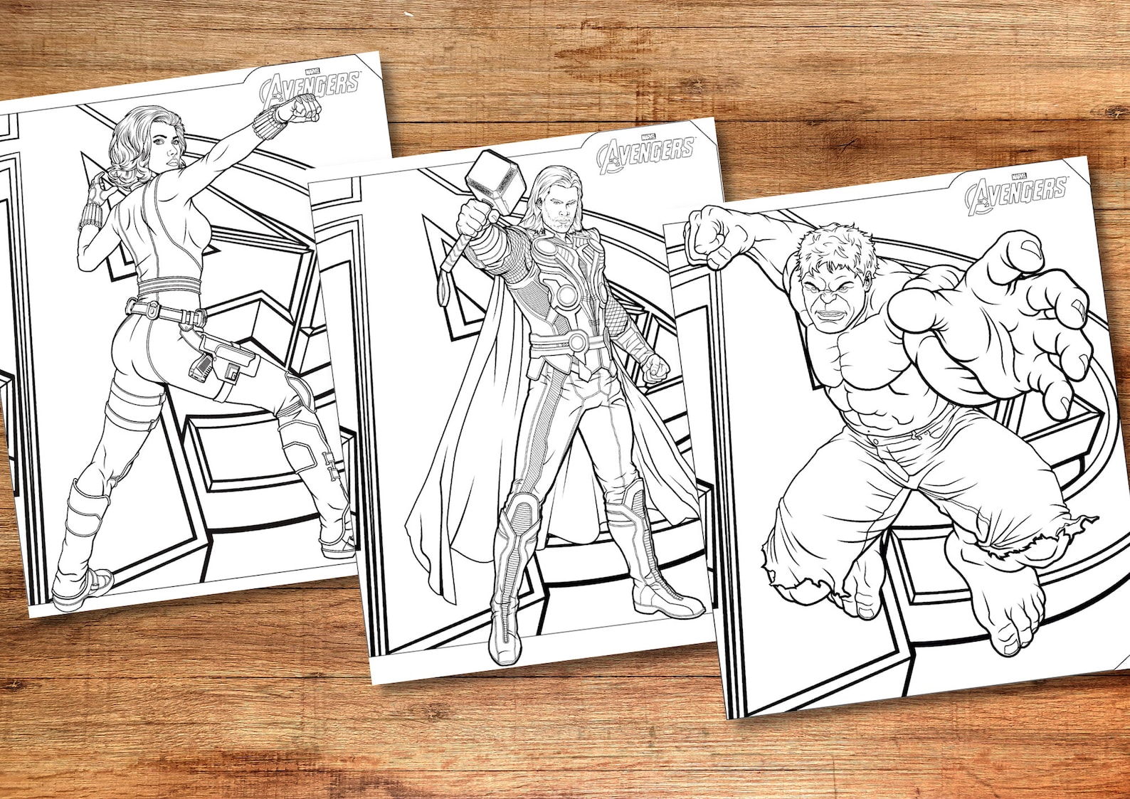 Avengers Superhero Coloring Pages, Unleash Your Inner Hero With Marvels ...
