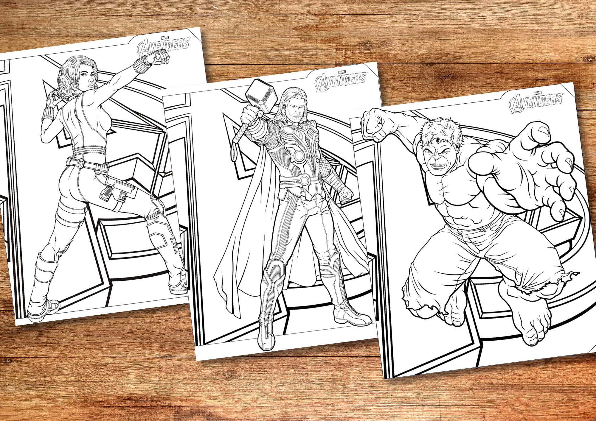 Avengers Superhero Coloring Pages, Unleash Your Inner Hero With Marvels ...