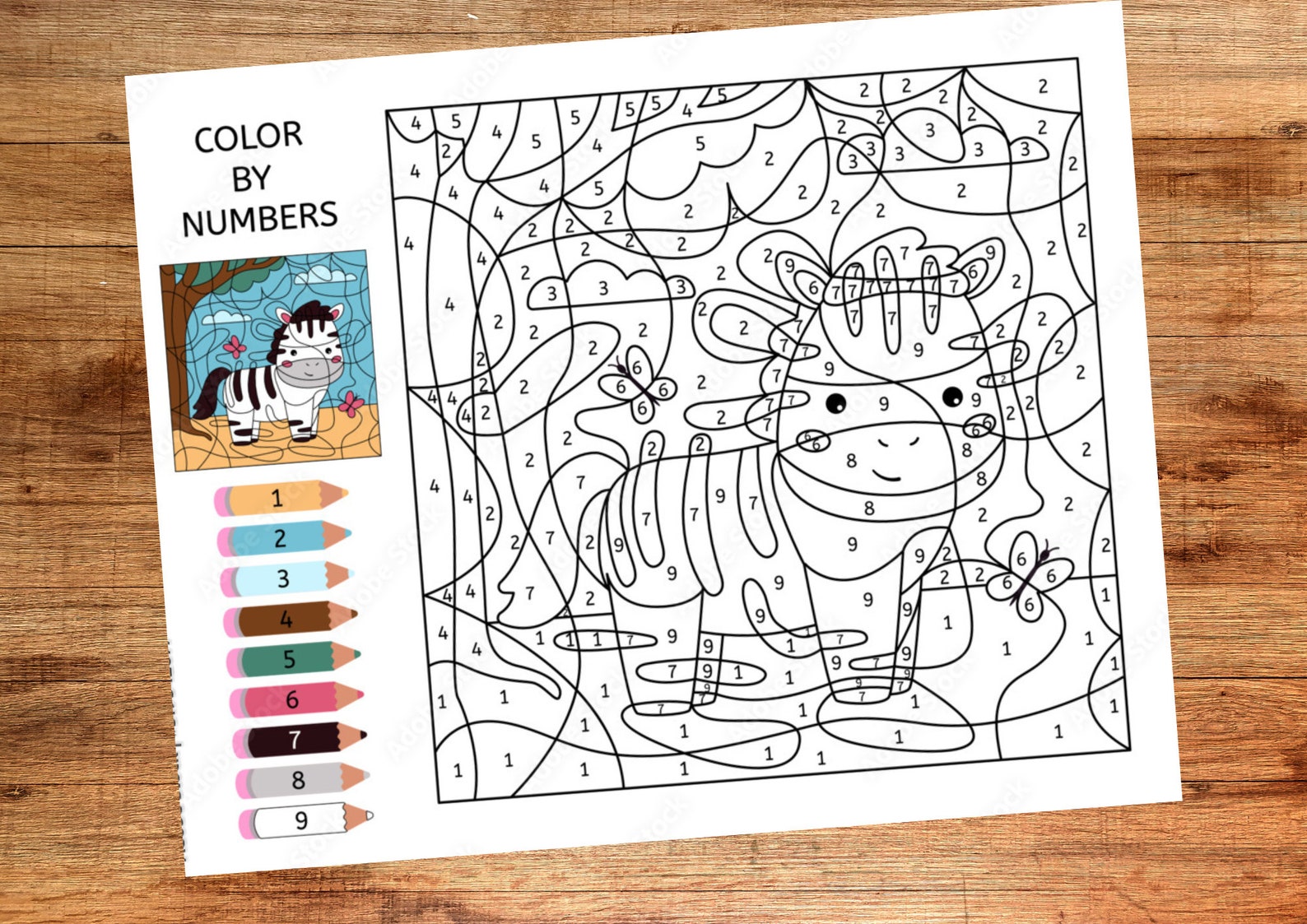 Color by Number Coloring Pages, Unleash Your Creativity With Fun and ...