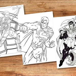 Avengers Superhero Coloring Pages, Unleash Your Inner Hero With Marvels ...