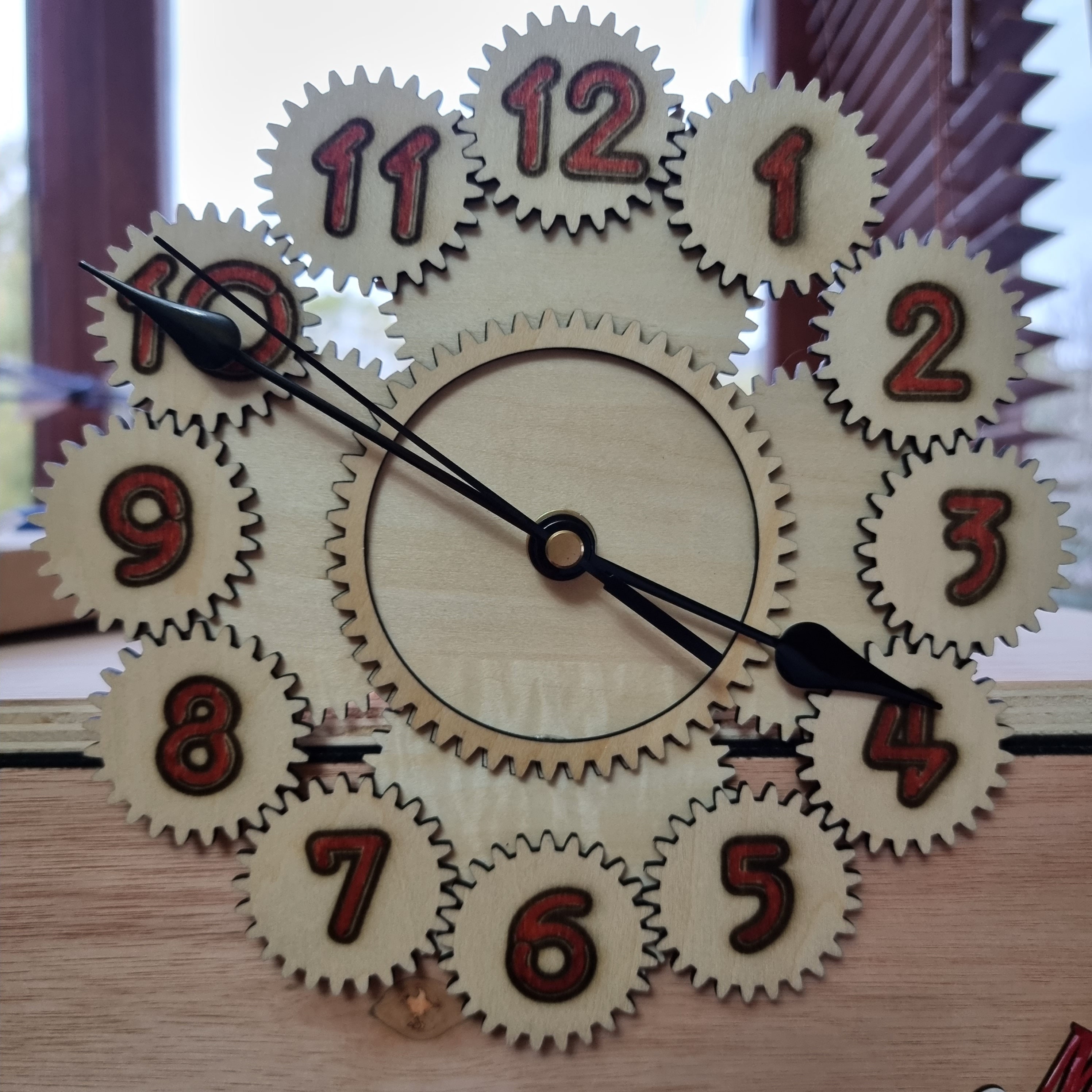 Gear Clock Laser Cut Files - Etsy