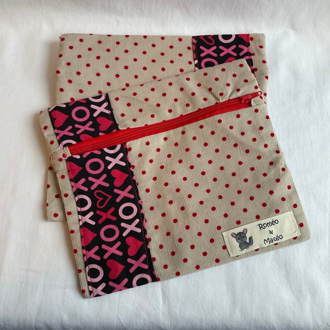 Designer Sandwich and Snack Bag 3 Sizes Roméo & Matéo - Etsy