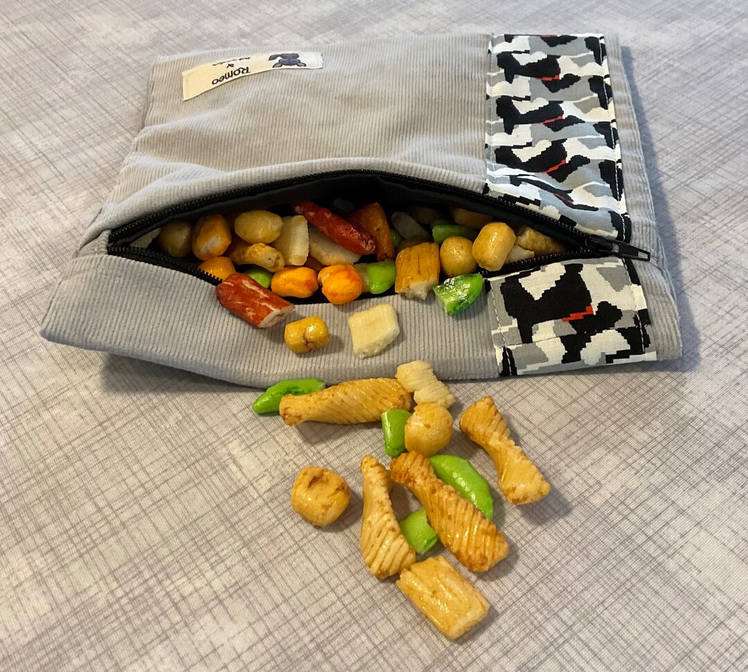 Design Sandwich and Snack Bag 3 Sizes Roméo & Matéo - Etsy