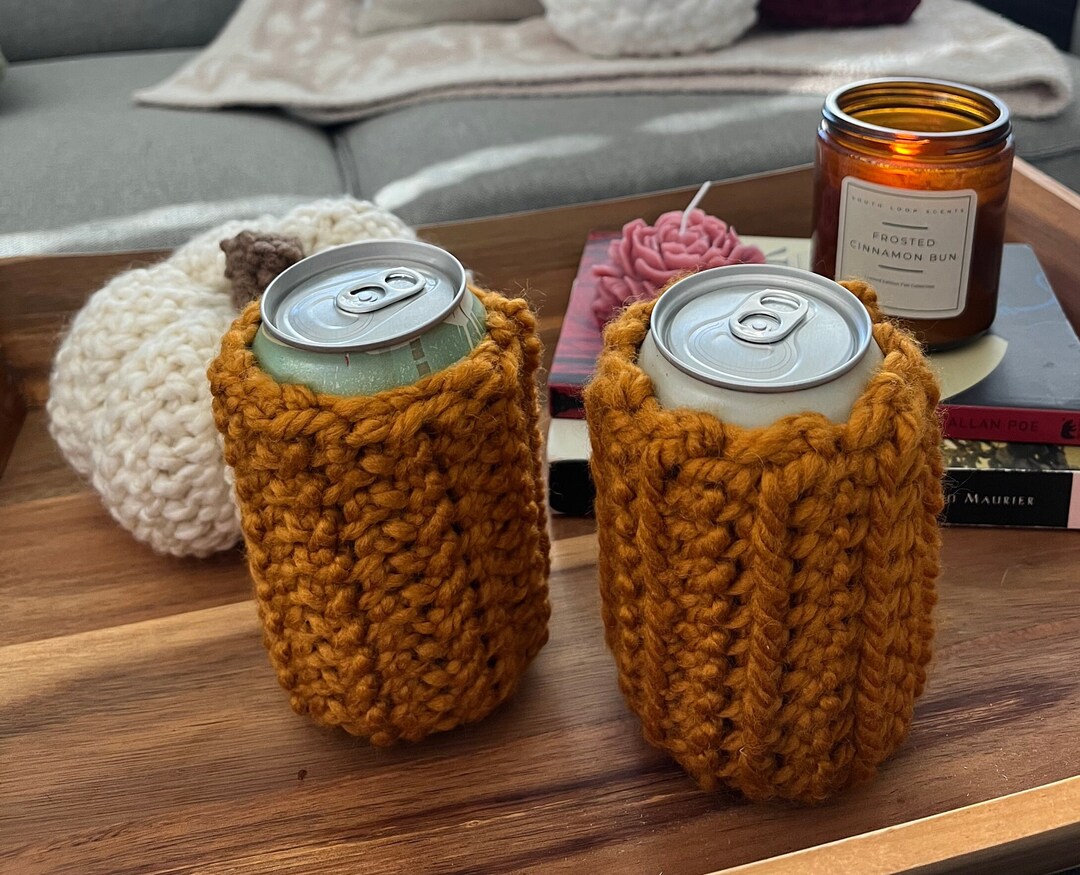 Can Cozies - Hand Crocheted - Etsy