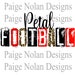 Petal Panthers Football Sublimation Transfer PNG Forrest County - Etsy