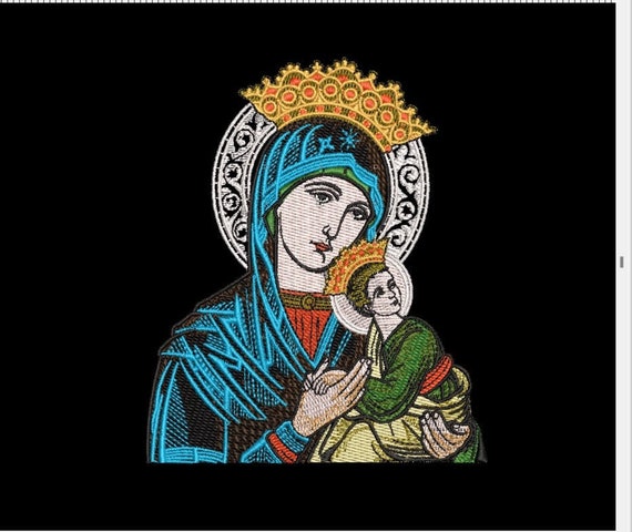 Orthodox Religious 11 X 12 Cm Machine Embroidery Design. - Etsy
