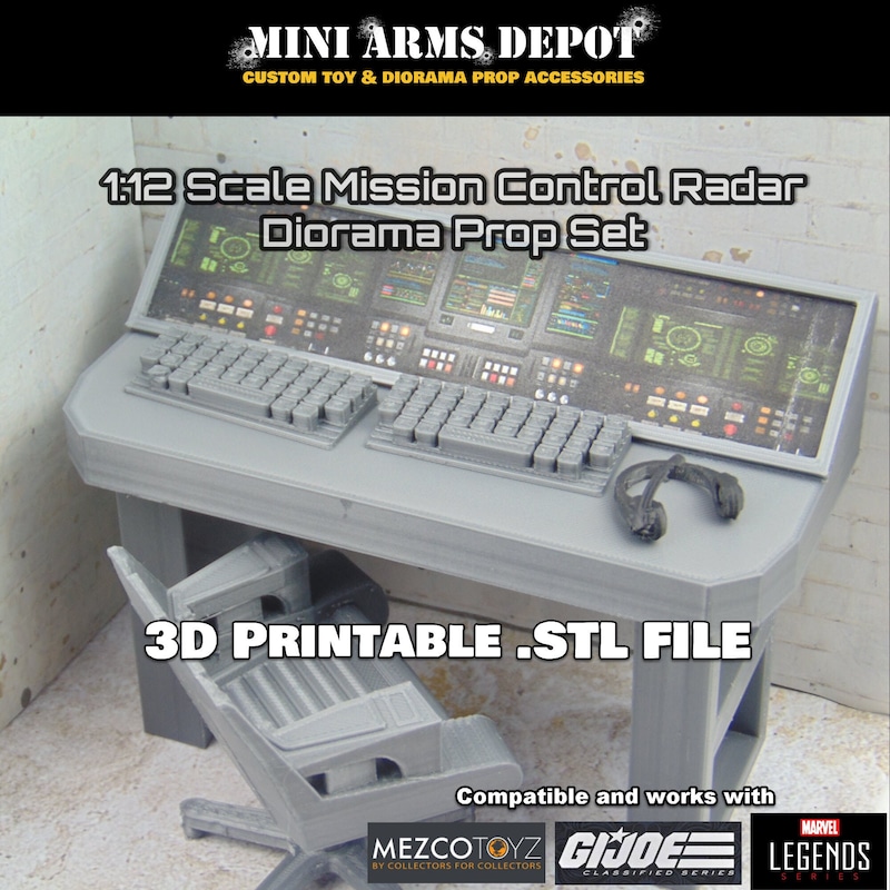 Gi Joe 3d Print Computer - Etsy