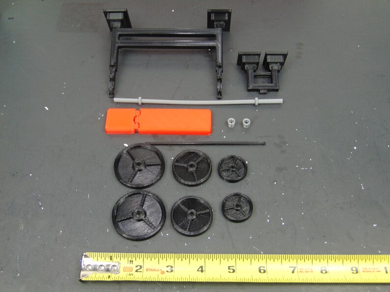 Custom 1:12 Scale 3D Printable Weight Bench Press Diorama Prop STL ...