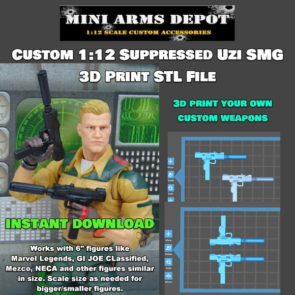 Gi Joe Classified 3d Stl Files - Etsy