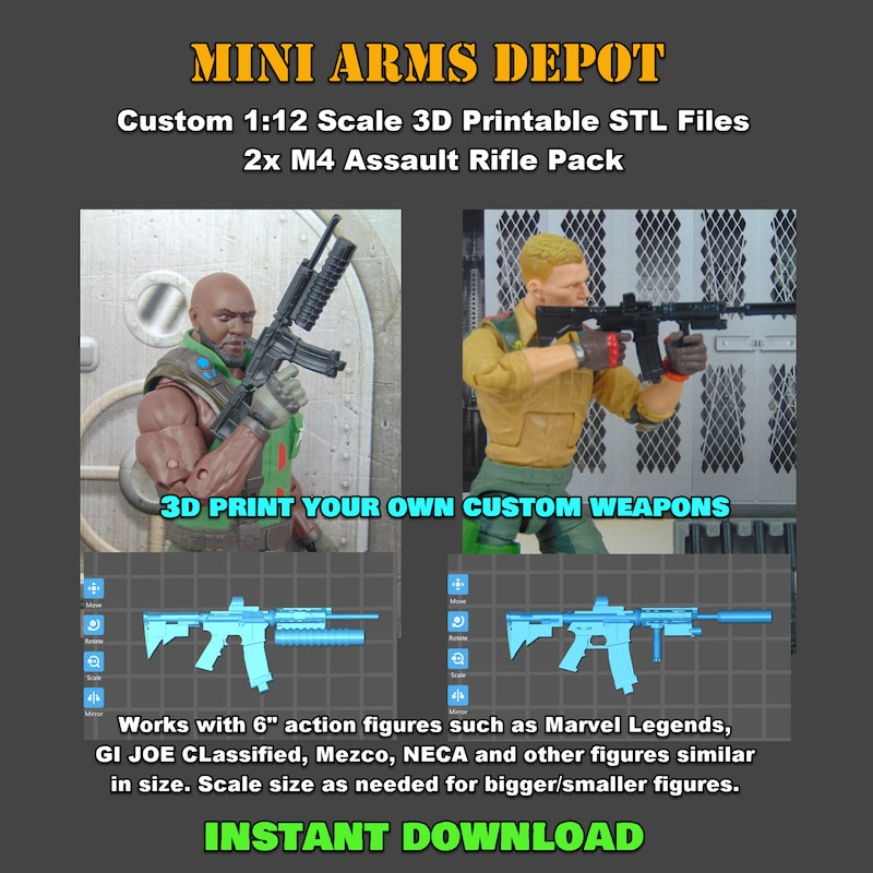 3d File Gi Joe Classified - Etsy