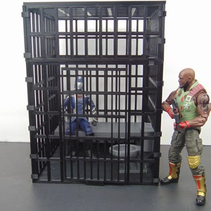 1:12 Scale Jail Cell Prison Diorama Prop Accessory 3D Print File STL ...