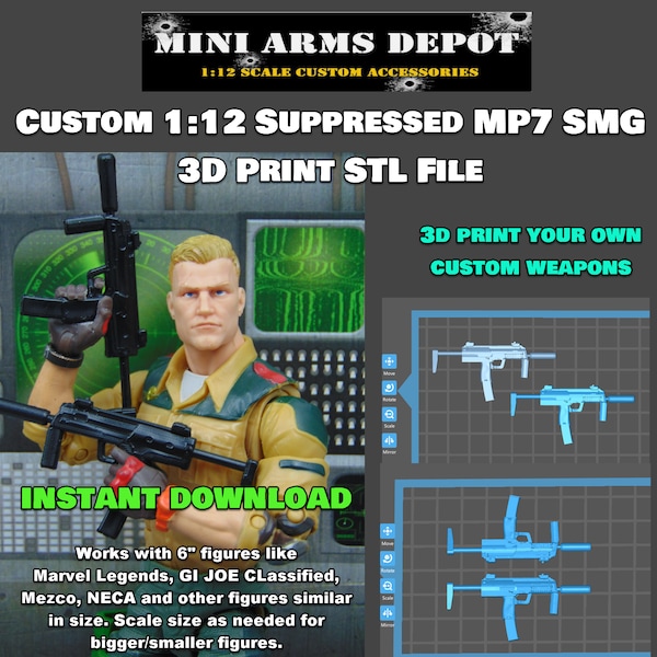 Gi Joe Classified 3d Stl Files - Etsy