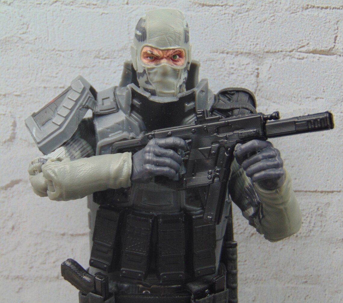 Custom Weapons 1:12 Scale for 6 Figures Rifle SMG Pistol - Etsy