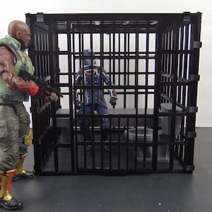 1:12 Scale Jail Cell Prison Diorama Prop Accessory 3D Print File STL ...