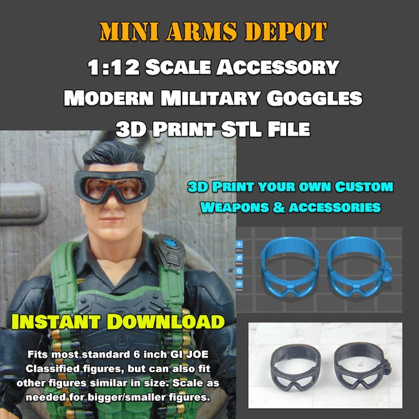 Gi Joe Classified 3d Stl Files - Etsy