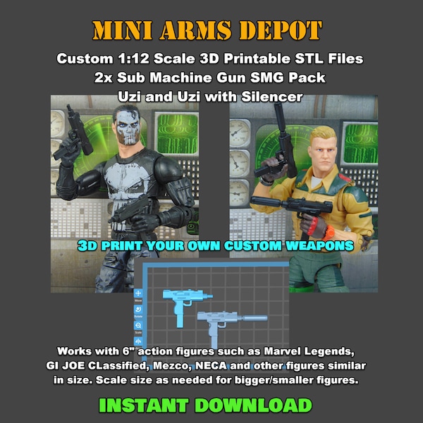 Gi Joe Classified 3d Stl Files - Etsy