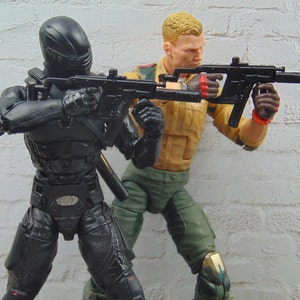 Custom 1:12 Scale Weapons Sub Machine Gun SMG Arsenal Lot Pack for GI ...