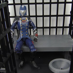 1:12 Scale Jail Cell Prison Diorama Prop Accessory 3D Print File STL ...