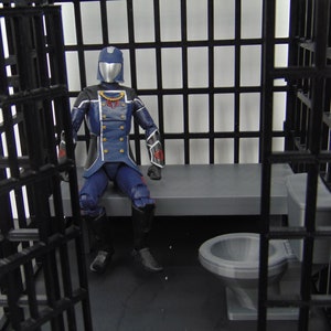 1:12 Scale Jail Cell Prison Diorama Prop Accessory 3D Print File STL ...