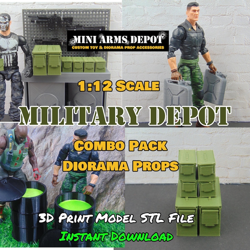 1/12 Diorama Military - Etsy