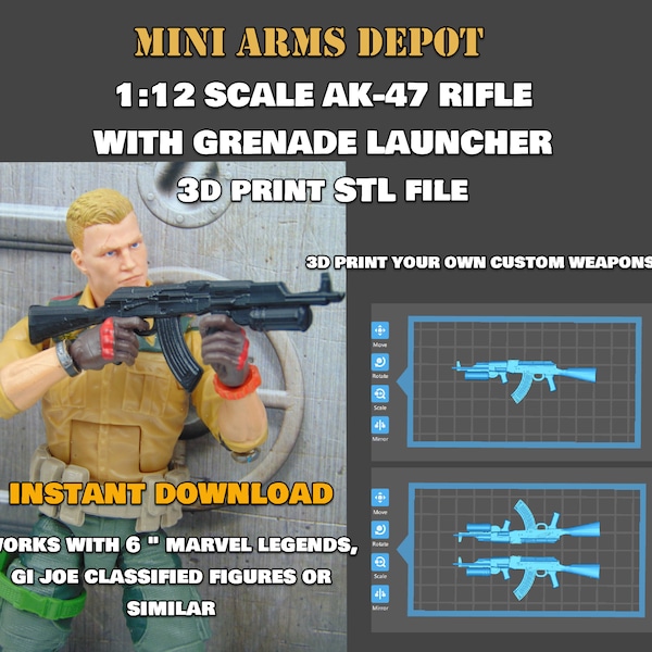 Gi Joe Classified 3d Stl Files - Etsy