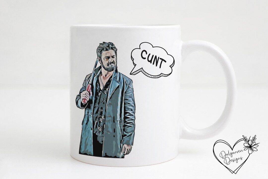Personalised Billy Butcher Coffee Tea Mug Cup and Coaster. - Etsy
